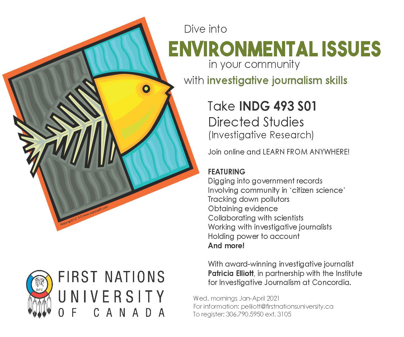 New course will teach how to become an environmental watchdog - INCA